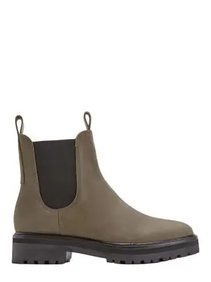 Everlane Lug Chelsea Boot Vintage Fossil Brown