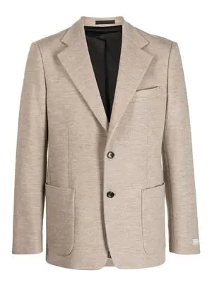 LANVIN Virgin-wool Blazer - Brown