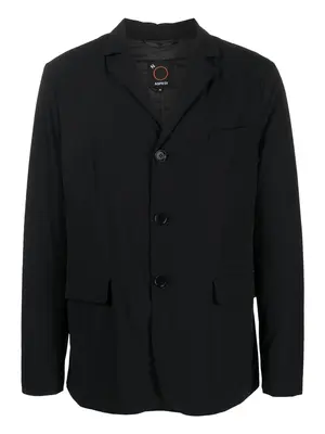 Aspesi Paperino Single-breasted Blazer - Black