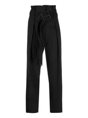 REV High-Waist Cropped Trousers