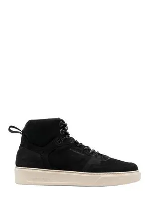 Woolrich Classic Low-top Suede Sneakers - Black