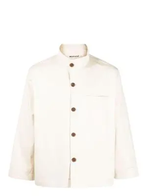MARANÉ Funnel-neck Shirt Jacket