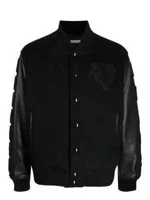 UNDERCOVERISM Patch-detail Buttoned Bomber Jacket - Black