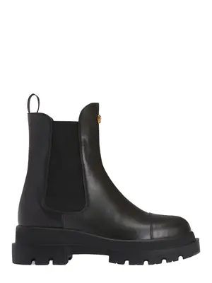 GIUSEPPE ZANOTTI Tankie Leather Chelsea Boots - Black