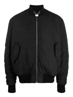 1989 STUDIO Cotton Bomber Jacket - Black