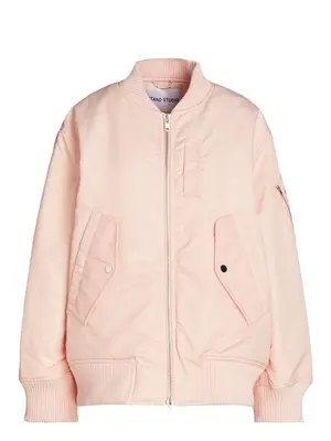 STAND STUDIO Stand Studio Jumbo Shell Bomber Jacket Blush