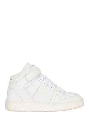 Saint Laurent Jefferson Sneaker - Blanc Optique