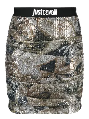 JUST CAVALLI Just Cavalli Sequined Mini Skirt