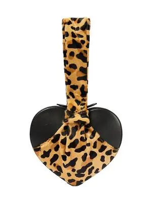 Alaïa Le Cache Cœur Clutch - Multicoloured
