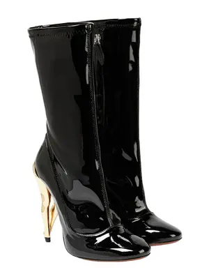 ALAÏA Alaïa Cabaret Mid-Calf Boots