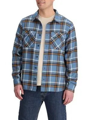 OUTDOOR RESEARCH Feedback Plaid Flannel Overshirt - Olympic Plaid