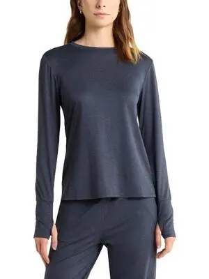 Zella Long Sleeve T-shirt - Navy Sapphire