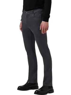 Bugatchi Stretch Cotton Blend Twill Chinos - Anthracite