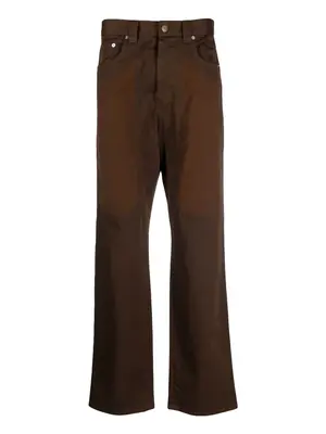 WINNIE N.Y.C Panelled Bootcut Jeans - Brown