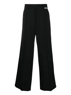 Vetements Wide-leg Trousers - Black