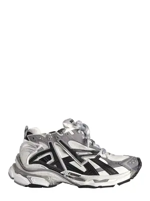 Balenciaga Runner Panelled Sneakers - Grey