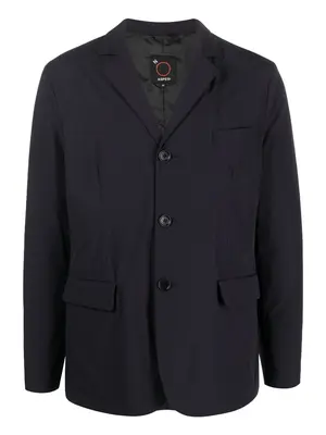 Aspesi Single-breasted 'paperino' Blazer - Blue