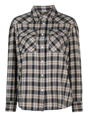Woolrich Plaid Flannel Shirt - Neutrals