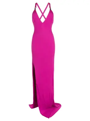 TOM FORD V-neck Maxi Dress - Pink