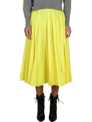 Philosophy Di Lorenzo Serafini Taffeta Skirt - Yellow
