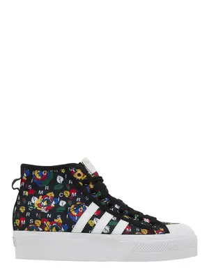 Adidas Rich Mnisi X Nizza Platform Mid Sneakers - Black