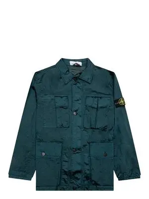 Stone Island Giubbotto Shirt Jacket 'bottle - Green