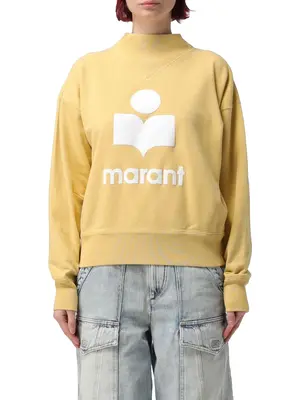 Isabel Marant Étoile Isabel Marant Etoile Logo Sweatshirt Yellow