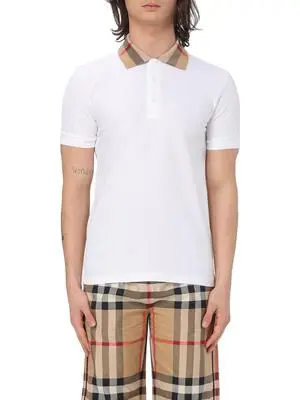 Burberry Polo Shirt - White