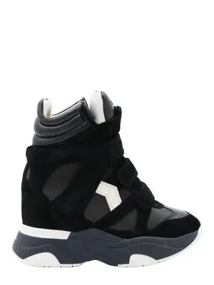 Isabel Marant Étoile High Top Sneakers - Black