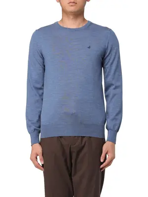 BROOKSFIELD Pullover Sweater Gnawed Blue 1