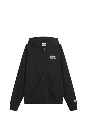 BILLIONAIRE BOYS CLUB Arch Logo Zip Through Hoodie - Black