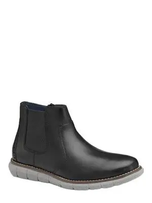 Johnston & Murphy Holden Chelsea Boot - Black Full Grain