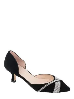 PATRICIA GREEN Milan D'orsay Pump - Black