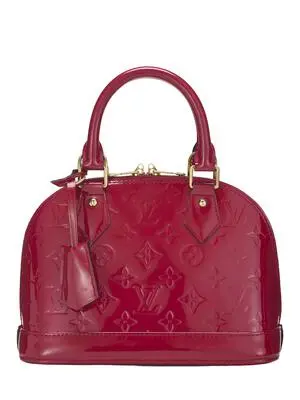 LOUIS VUITTON Louis Vuitton Monogram Vernis Alma BB Pink