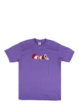 Supreme Cat In The Hat T-shirt - Purple