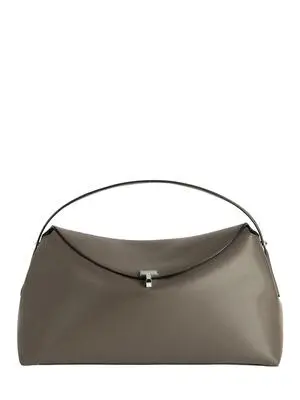 TOTEME TOTEME T-Lock Top Handle Bag Ash