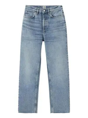 TOTÊME Slim-Straight Organic Cotton Denim