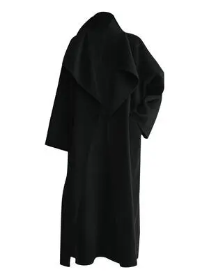 TOTEME Signature Wool Cashmere Coat - Black