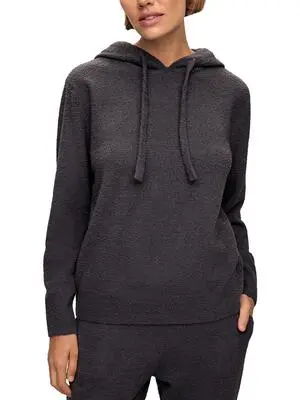 Eberjey Eberjey Boucle Hooded Sweatshirt Graphite
