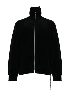 MASTERMIND WORLD Mastermind World Zip-Up Velour Sweatshirt