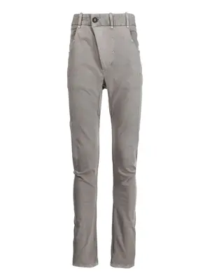 Boris Bidjan Saberi 11 Mid-rise Skinny Trousers - Grey