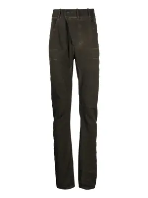 Boris Bidjan Saberi Drop-crotch Jeans - Green