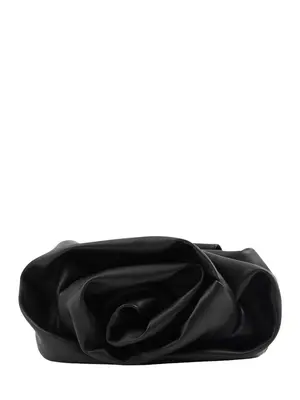Burberry Burberry Slouch-Body Leather Clutch Black