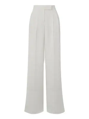 TOM FORD Pleated Wide-leg Pants - White