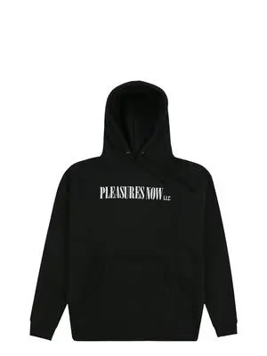 PLEASURES Llc Hooded Sweatshirt - Black