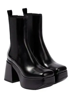 DOROTHEE SCHUMACHER Dorothee Schumacher Platform Leather Chelsea Boots