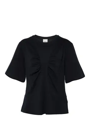 Isabel Marant Zeren Draped T-shirt - Black