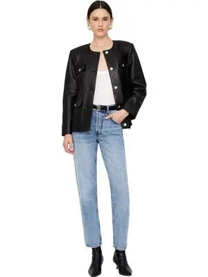 ANINE BING Lydia Jacket - Black Leather