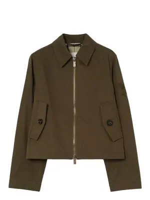 Burberry Gabardine Jacket - Thorn Green