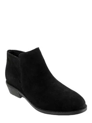 Softwalk Rocklin 2.0 Bootie - Black Suede